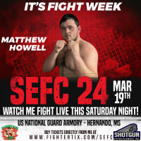 MMA Fight Card - SEFC 24